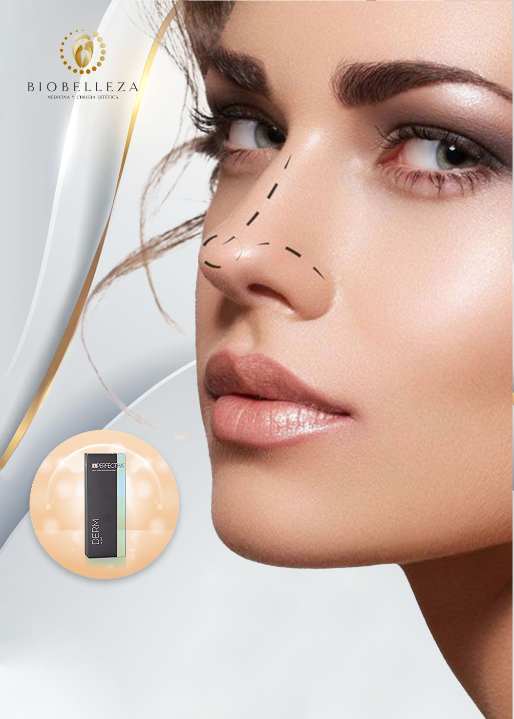 RINOMODELACIÓN CON ÁCIDO HIALURÓNICO RETICULADO | Clínica Biobelleza ...